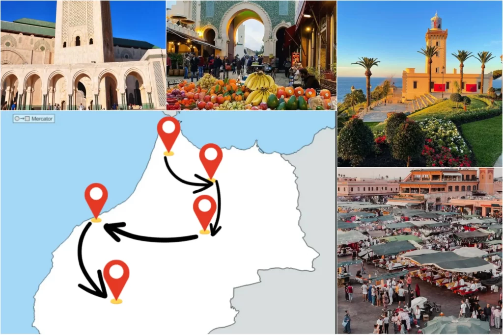 Best 5 Day Tour From Tangier To Marrakech Itinerary